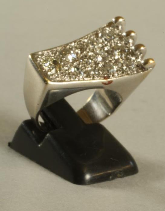 A modern diamond cocktail ring | Hartleys Auctioneers & Valuers