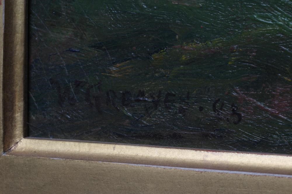 William greaves (1852-1938) cattle and sheep grazing, signed lower left ...