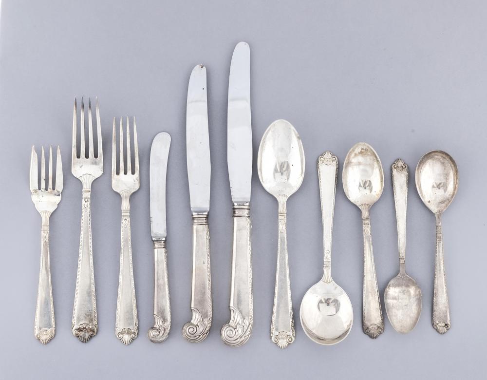 A canadian silver table service by birks | Hartleys Auctioneers & Valuers