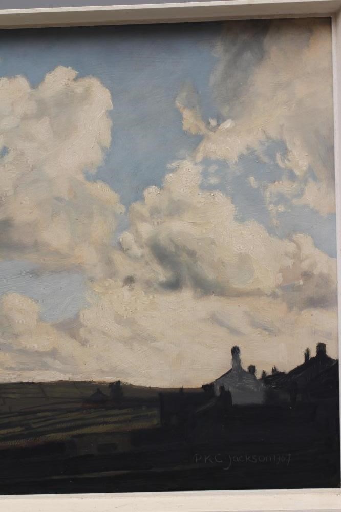 Peter kenneth cowley jackson (1930-2006) yorkshire landscape with ...
