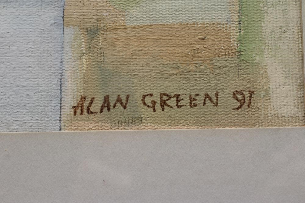 Alan john green (1921-2020) canal lock | Hartleys Auctioneers & Valuers