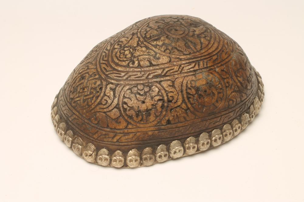 A tibetan kapala ceremonial skull cup | Hartleys Auctioneers & Valuers