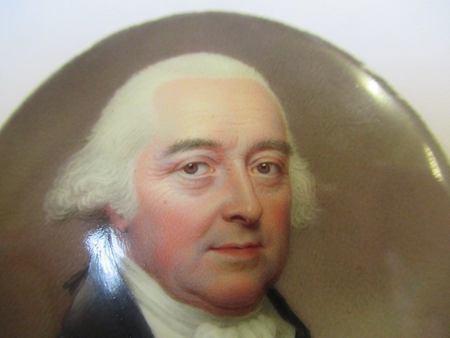 Henry bone (1755-1834) j. clements esq. | Hartleys Auctioneers & Valuers