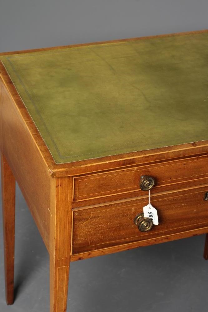 A mahogany library side table | Hartleys Auctioneers & Valuers