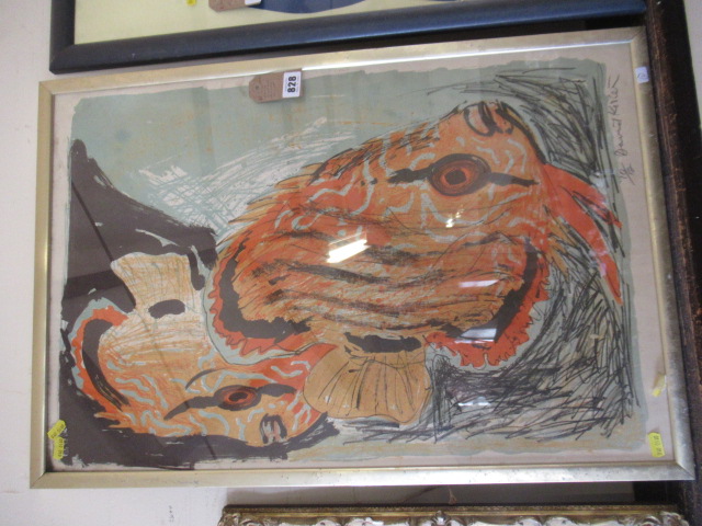 David koster signed print | Hartleys Auctioneers & Valuers