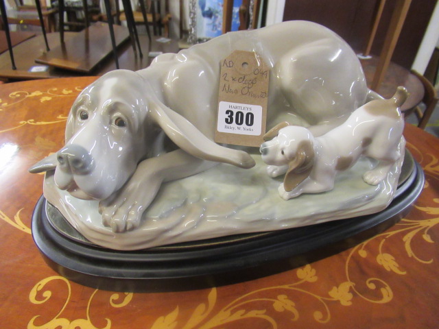 Large nao dogs ornament | Hartleys Auctioneers & Valuers