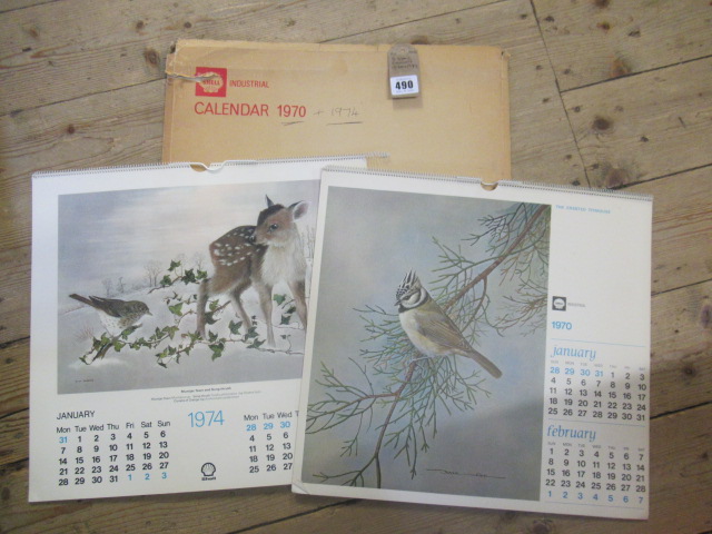 Two shell calendars 1970 and 74 | Hartleys Auctioneers & Valuers