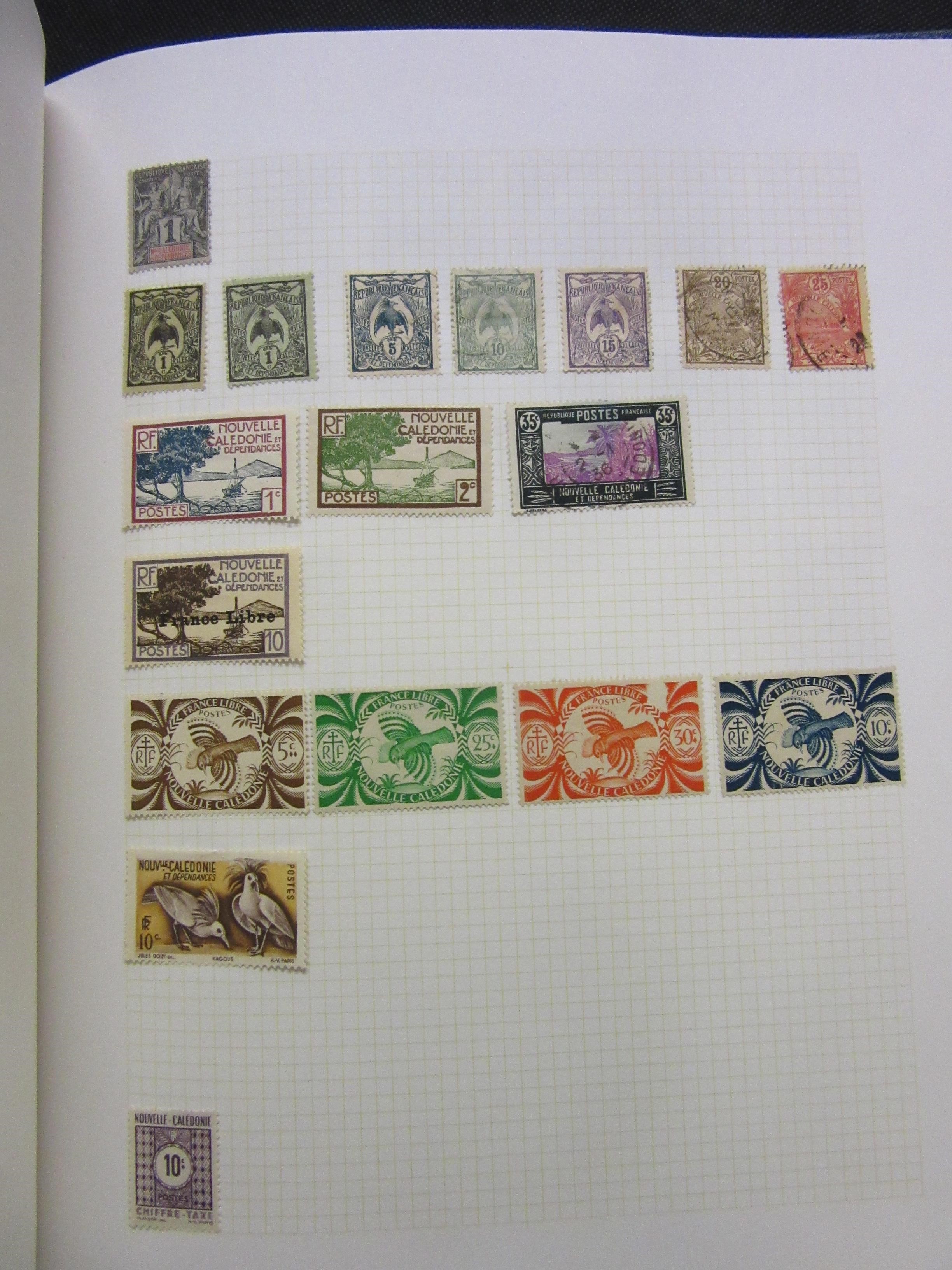 Album of french colonial and other european stamps | Hartleys ...
