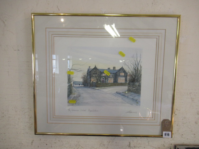 Hipperholme grammar school by geoffrey cowton | Hartleys Auctioneers ...