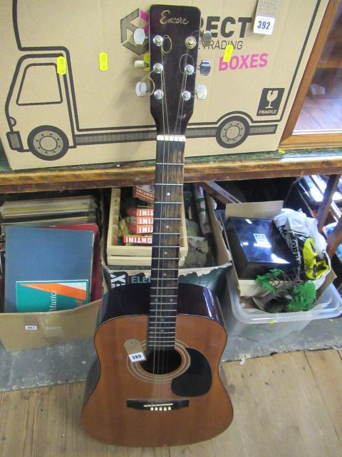 Encore acoustic guitar | Hartleys Auctioneers & Valuers