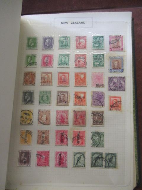 Portland stamp album of mint and used british and overseas territory ...