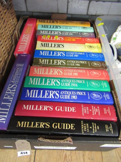 Fourteen volumes of millers antiques guides | Hartleys Auctioneers ...