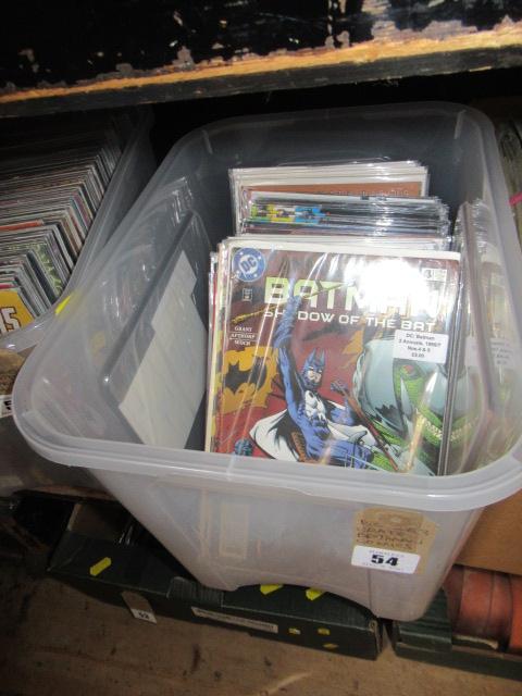 Crate of batman comics | Hartleys Auctioneers & Valuers