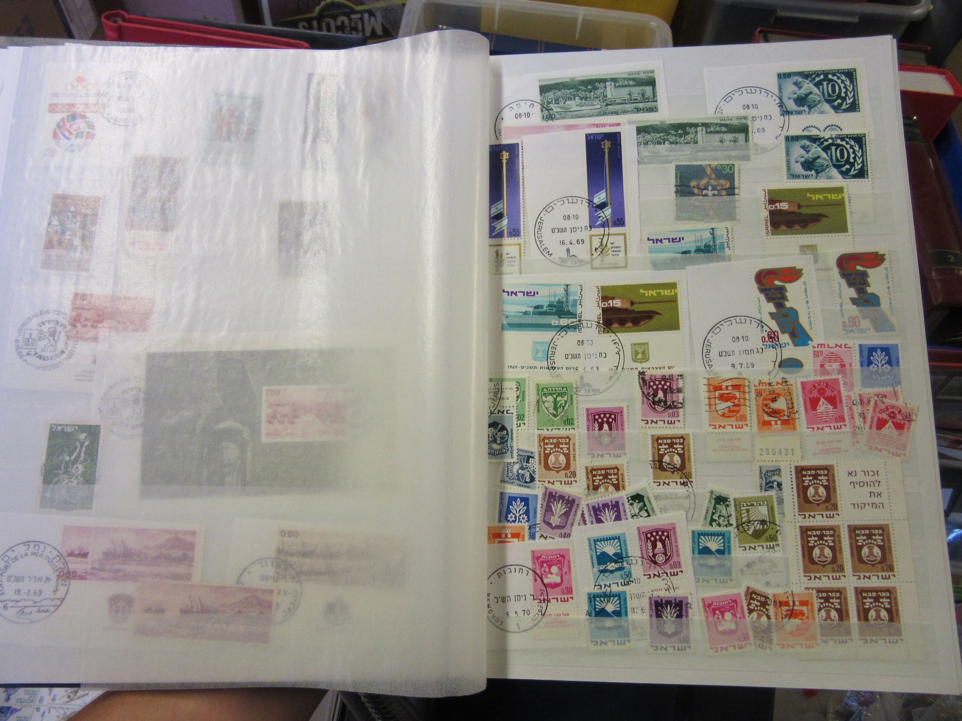Eight albums of world stamps etc | Hartleys Auctioneers & Valuers