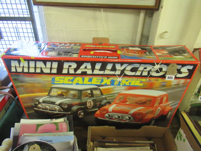 Scalextric mini rally car set | Hartleys Auctioneers & Valuers