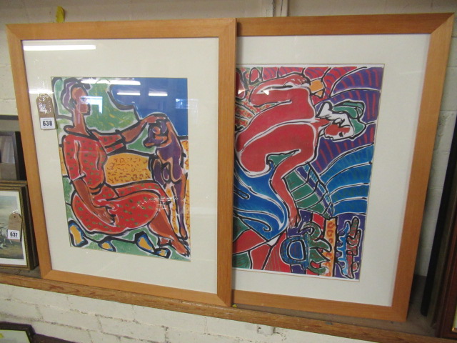 Pair of prints by arthur kitching | Hartleys Auctioneers & Valuers