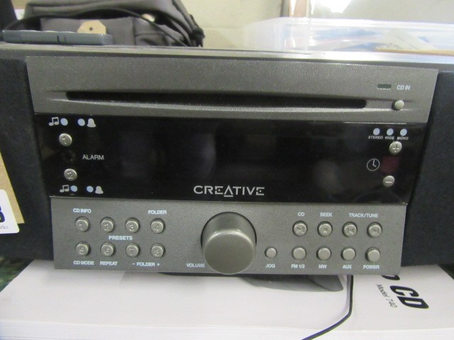 Creative radio/cd player | Hartleys Auctioneers & Valuers