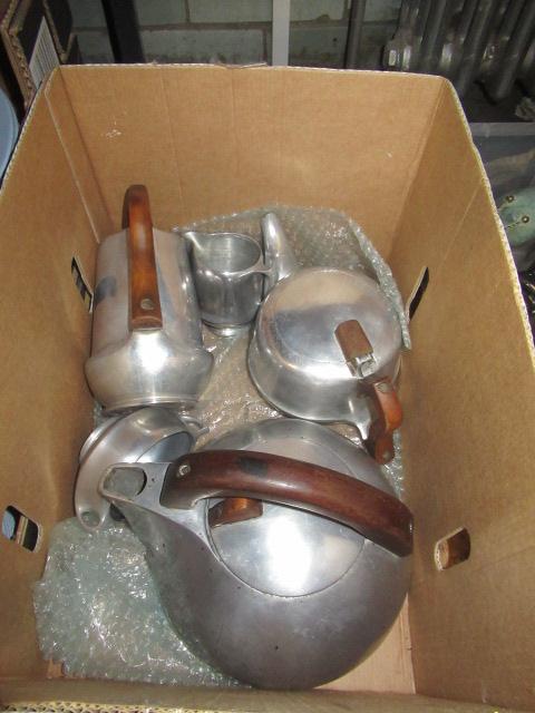 Box of picquot ware | Hartleys Auctioneers & Valuers