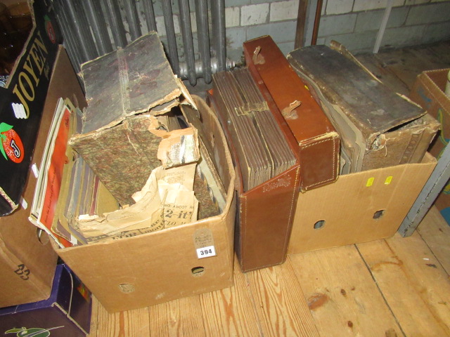 Two boxes and a case of 78 rpm records | Hartleys Auctioneers & Valuers