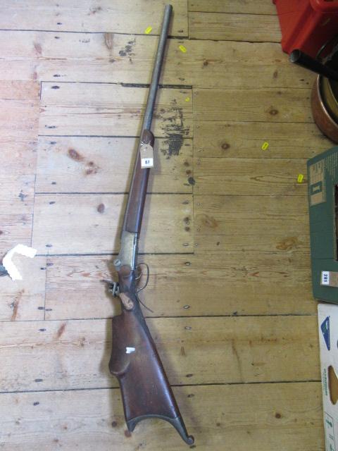 Swiss target rifle | Hartleys Auctioneers & Valuers