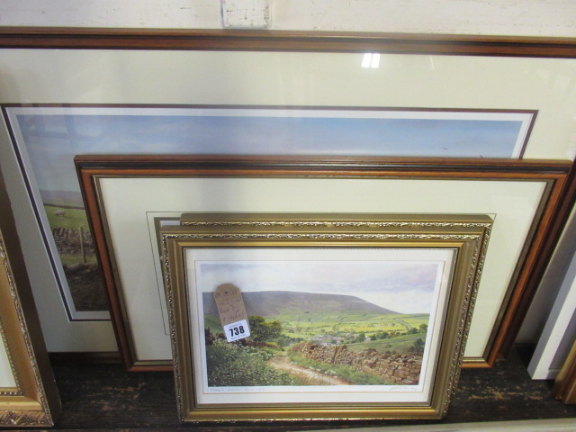 Four signed prints by keith melling | Hartleys Auctioneers & Valuers
