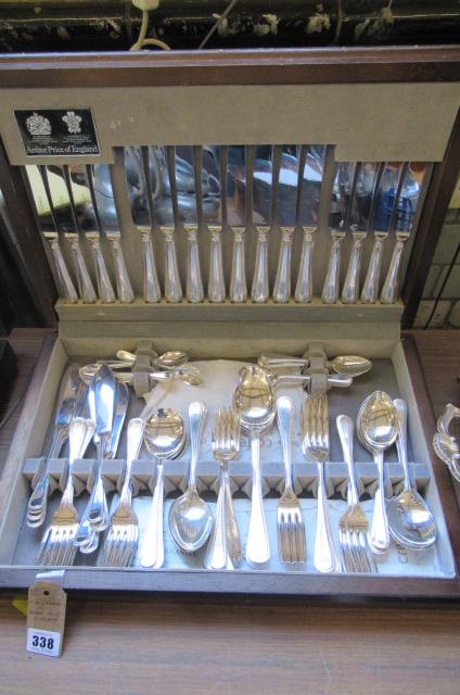 Canteen of arthur price cutlery | Hartleys Auctioneers & Valuers