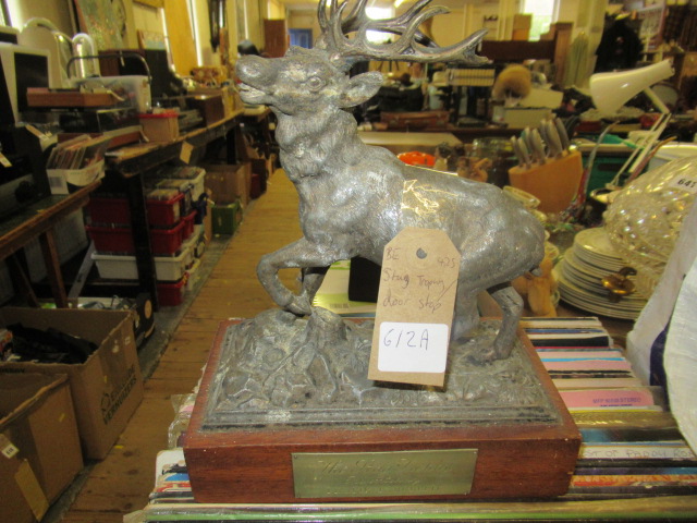 Stag trophy door stop | Hartleys Auctioneers & Valuers