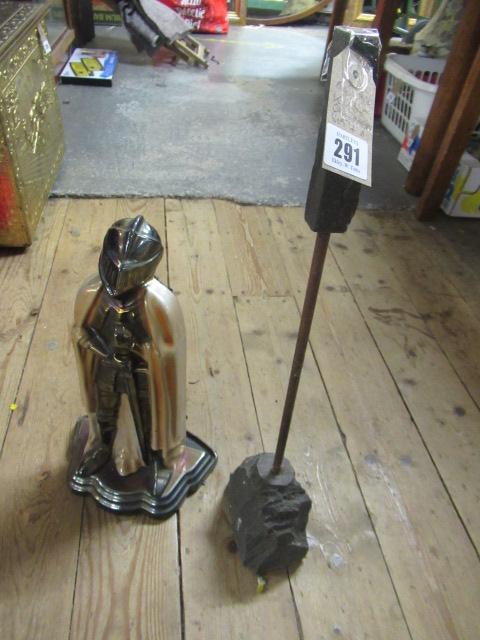 Knight companion set and a poker | Hartleys Auctioneers & Valuers