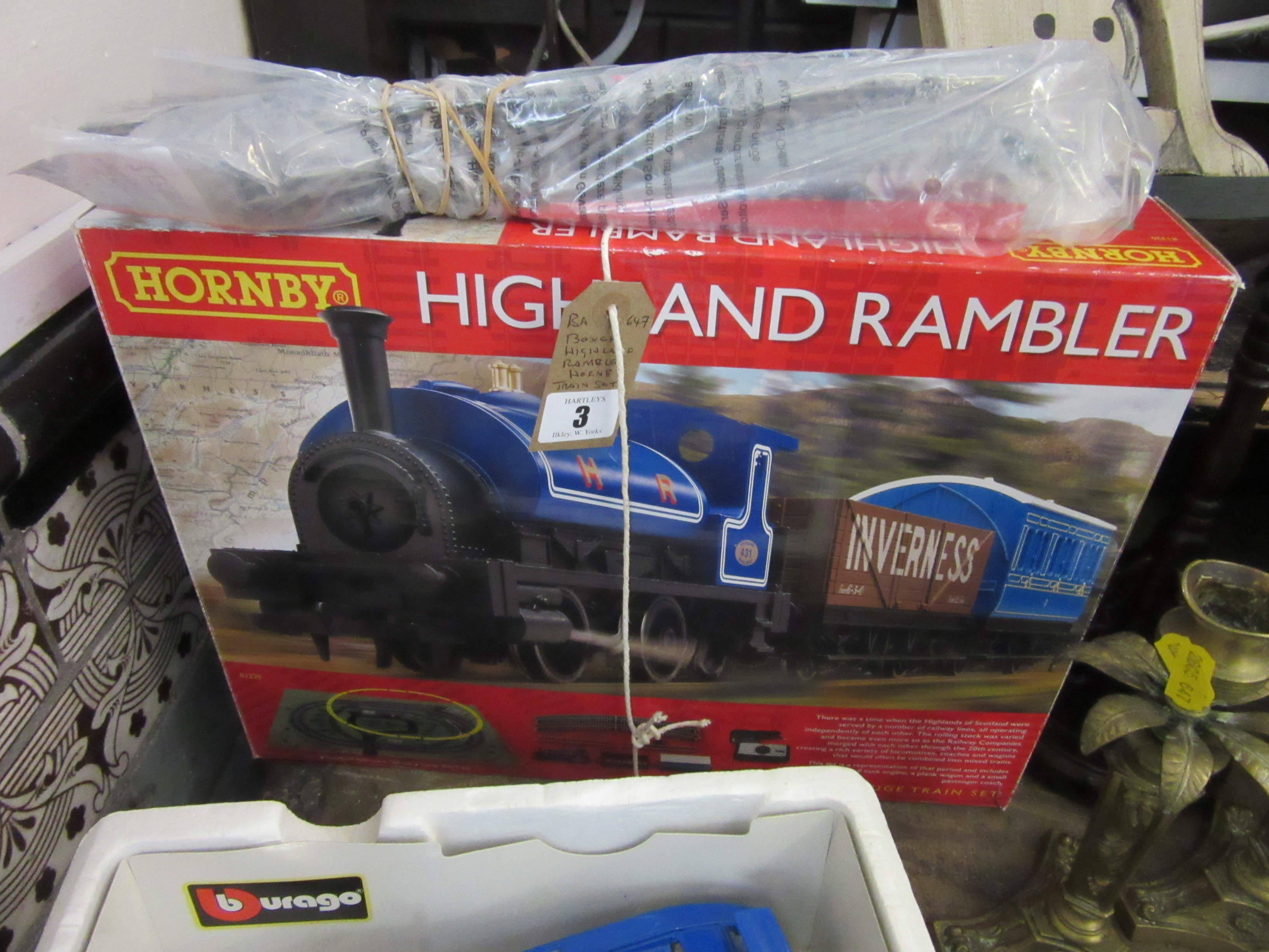 Boxed highland rambler hornby train set | Hartleys Auctioneers & Valuers