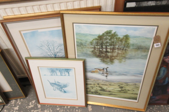 Four neil simone signed prints | Hartleys Auctioneers & Valuers