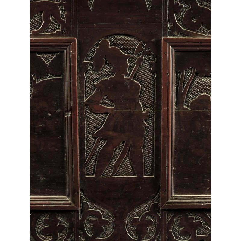 A 17th century north italian cedar cassone | Woolley and Wallis