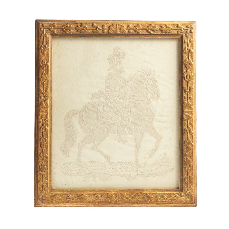 A folk art pin-prick picture | Woolley and Wallis