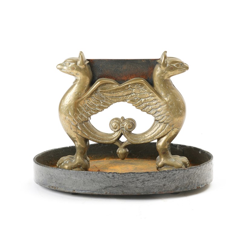 A regency brass and iron boot scraper | Woolley and Wallis
