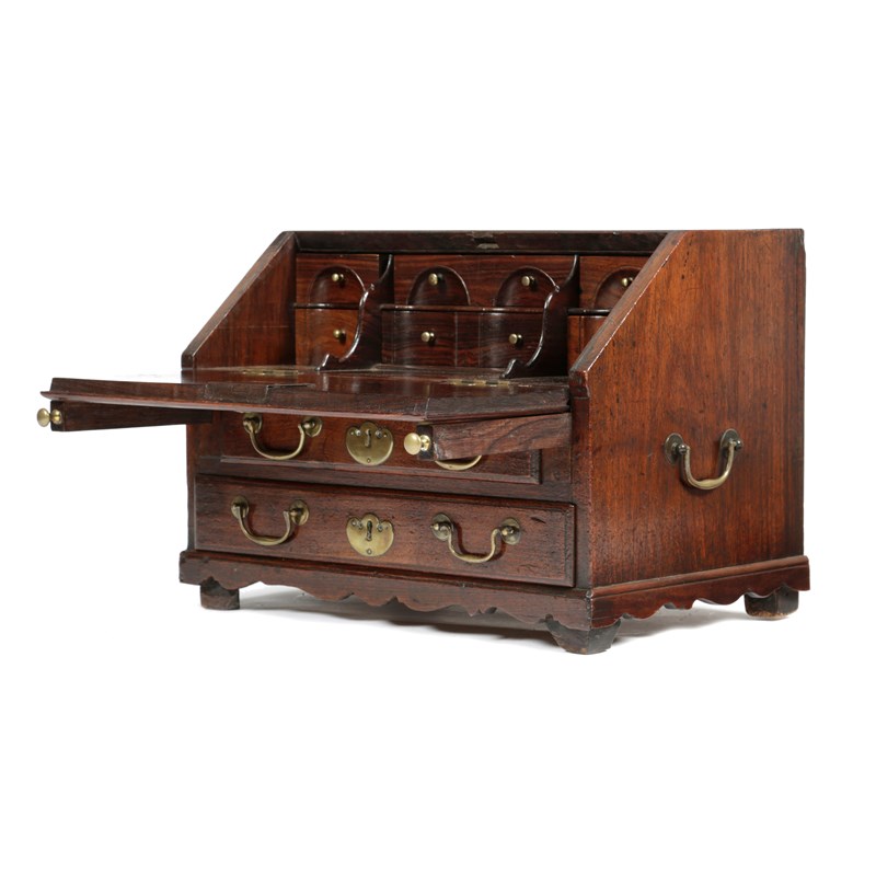 Λ an anglo-chinese padouk and rosewood table bureau | Woolley and Wallis