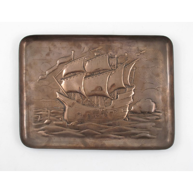 A newlyn copper tray | Woolley and Wallis