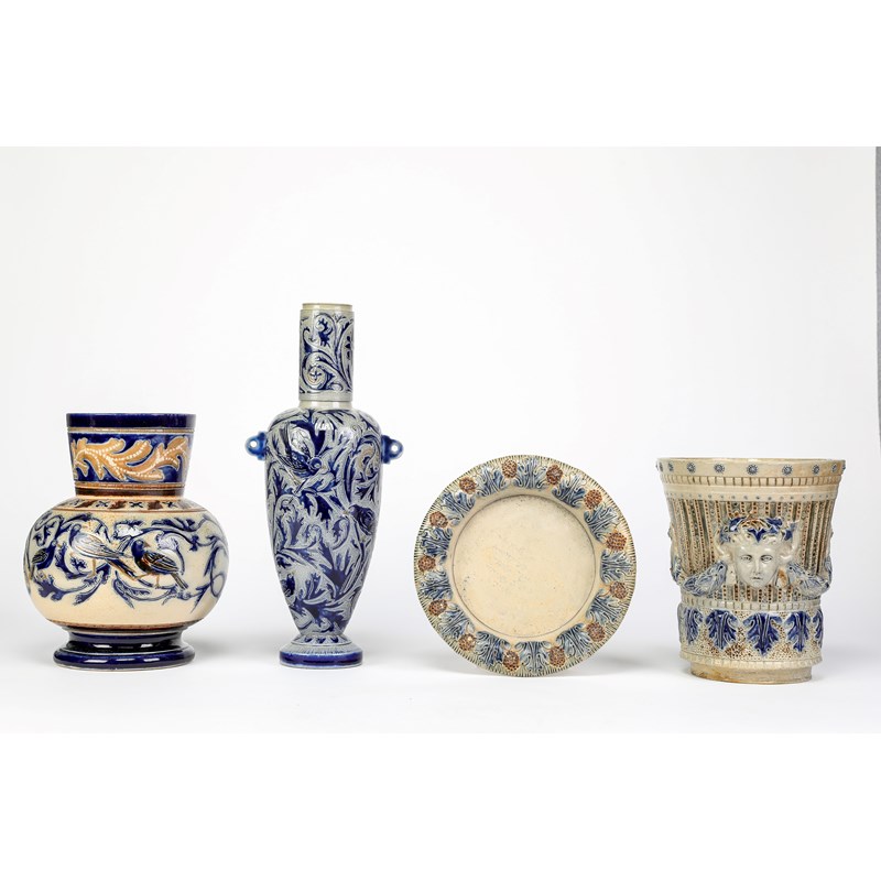 Edgar kettle (1842-1877) for c.i.c. bailey fulham pottery | Woolley and ...