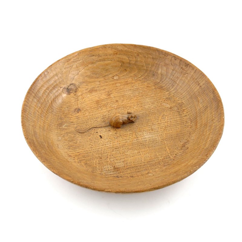A robert 'mouseman' thompson oak bowl | Woolley and Wallis