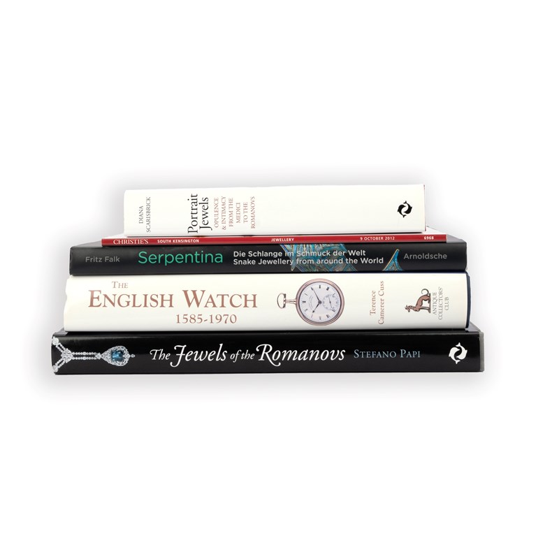 No reserve - a collection of five jewellery reference books, comprising ...