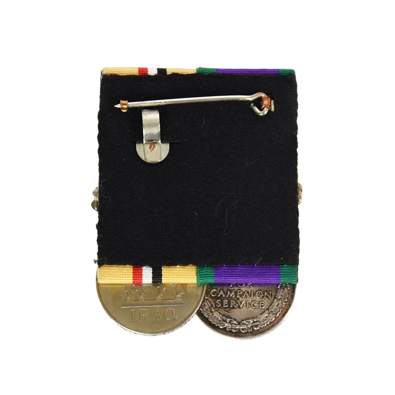 Two medals to private s. l. barry, princess of wales royal regiment ...
