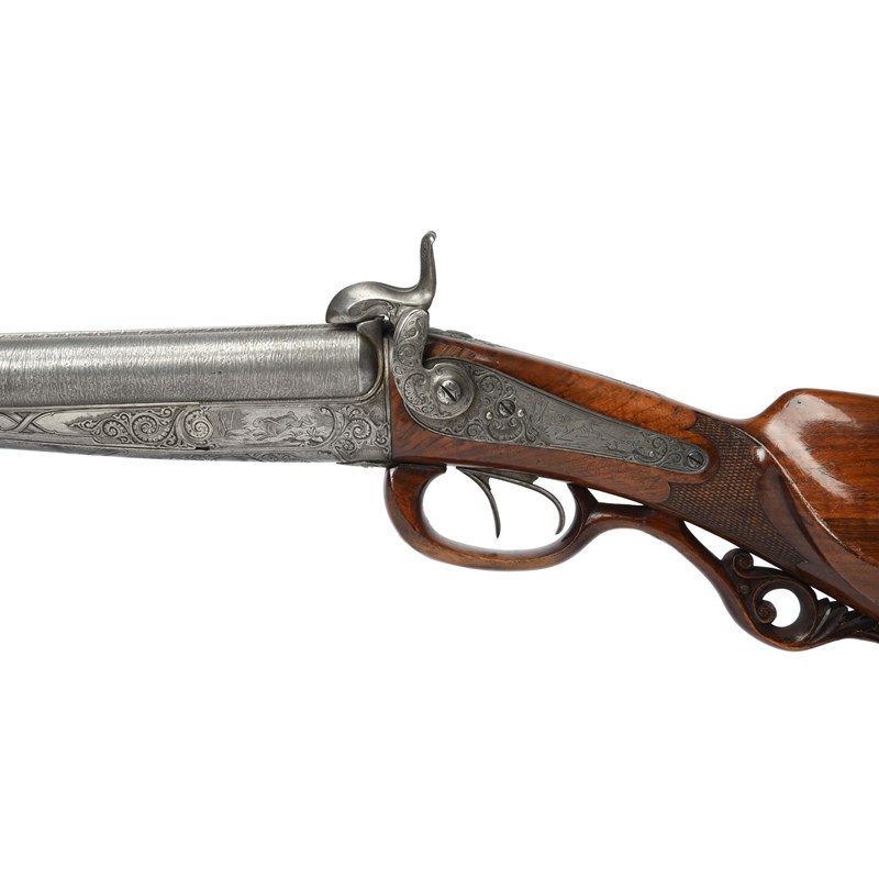 A 14 bore german pinfire... | Woolley and Wallis