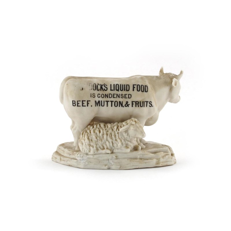 A rare goss bisque-porcelain advertising model c.1882 | Woolley and Wallis