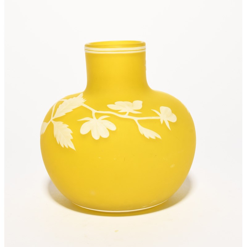 A stourbridge cameo glass vase, late 19th century, attributed to thomas ...