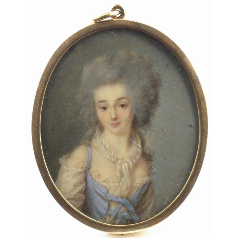 French school c. 1775 a lady | Woolley and Wallis