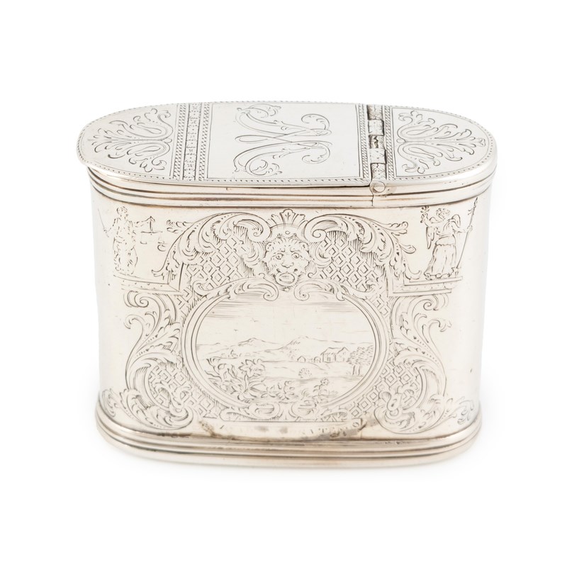 A george ii scottish silver snuff box, | Woolley and Wallis