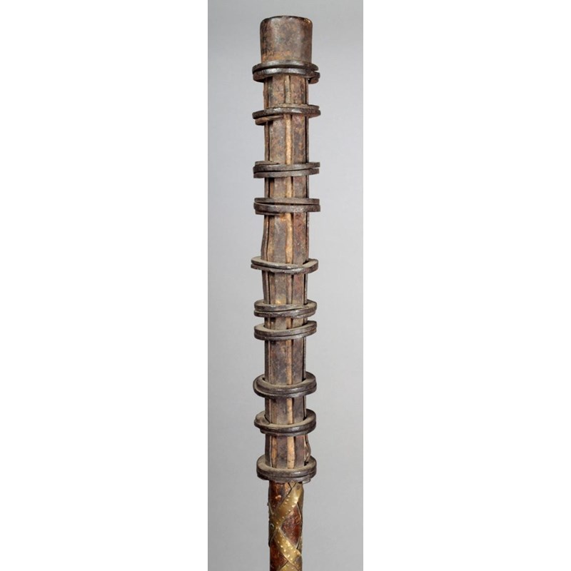 An african staff | Woolley and Wallis