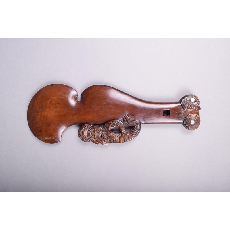 A maori hand club | Woolley and Wallis