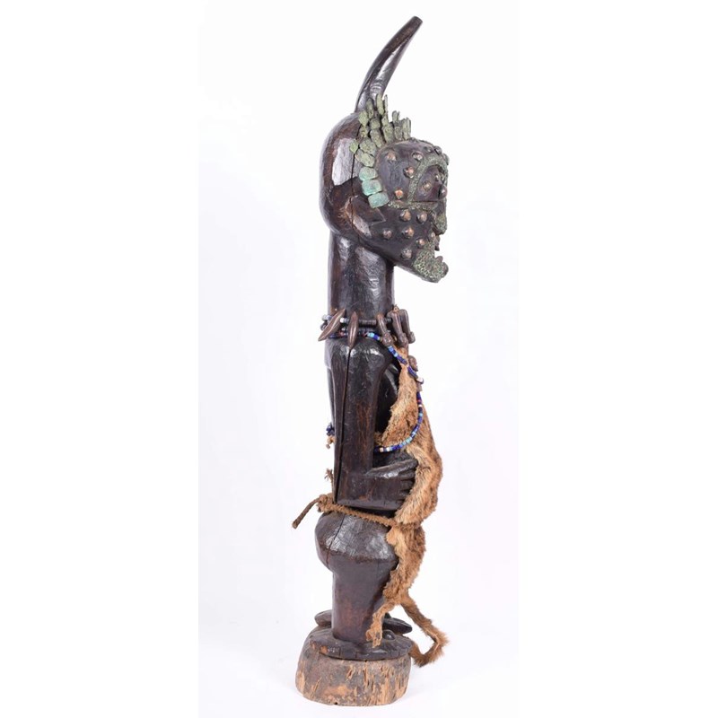 A congo standing power figure | Woolley and Wallis